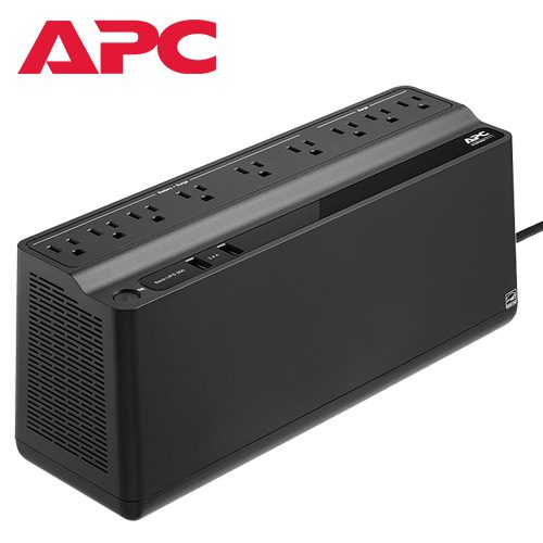 UPS APC BE850M2-LM DE 850VA 450W 9 TOMAS 2 PUERTOS USB 120V ...