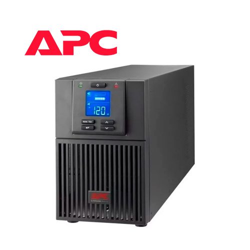 UPS APC ON-LINE EASY SRV2KA DE 2000VA 2KVA 1600W 4 TOMAS CON LCD 120V ...