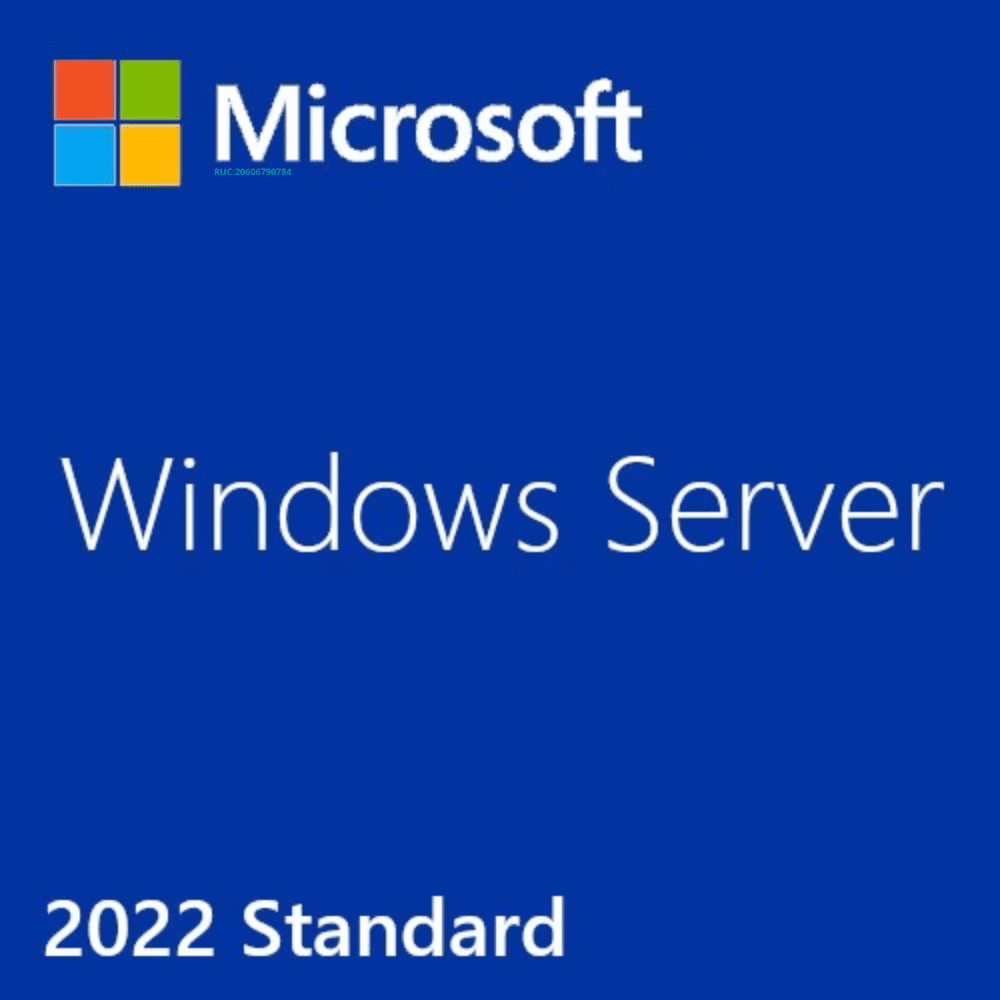 LICENCIA MICROSOFT WINDOWS SERVER 2022 ESPAÑOL STANDARD EDITION 16 CORE ...