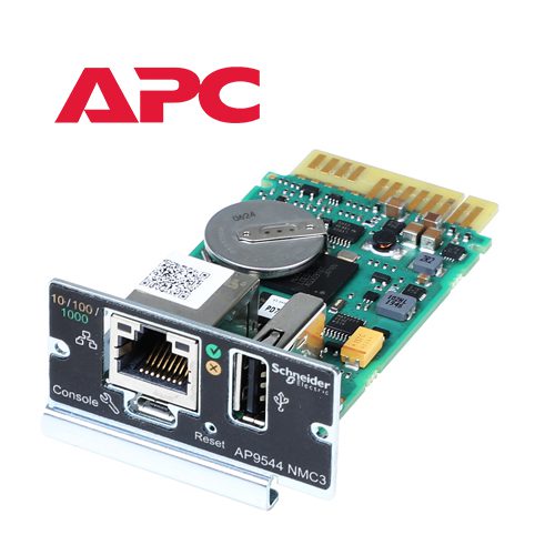 TARJETA APC SNMP AP9544 INTERNA MONITOREO PARA UPS ONLINE ...